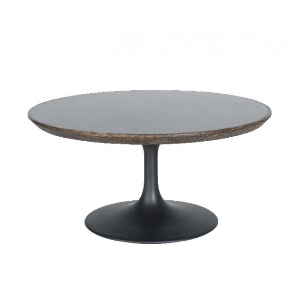 Table Basse Tulipe Chêne Pierre Bleue Signature Mobilier Deco Campagne Chic