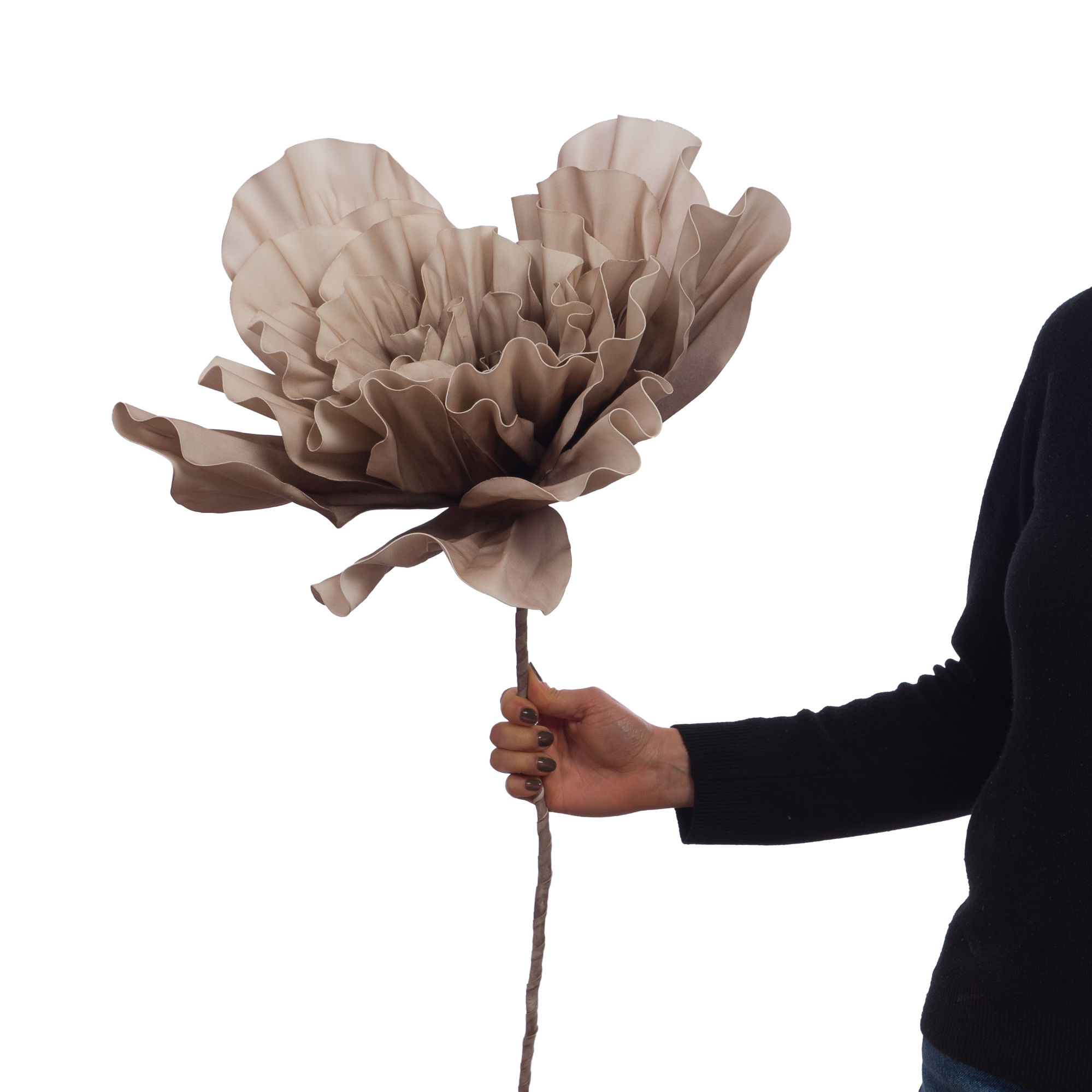 Fleur Maxi Nina Taupe Dégradé Amadeus Cades Design Deco Campagne Chic